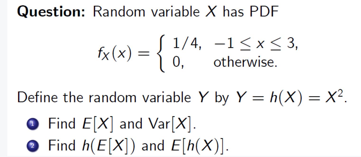 Question: Random variable x has | Chegg.com