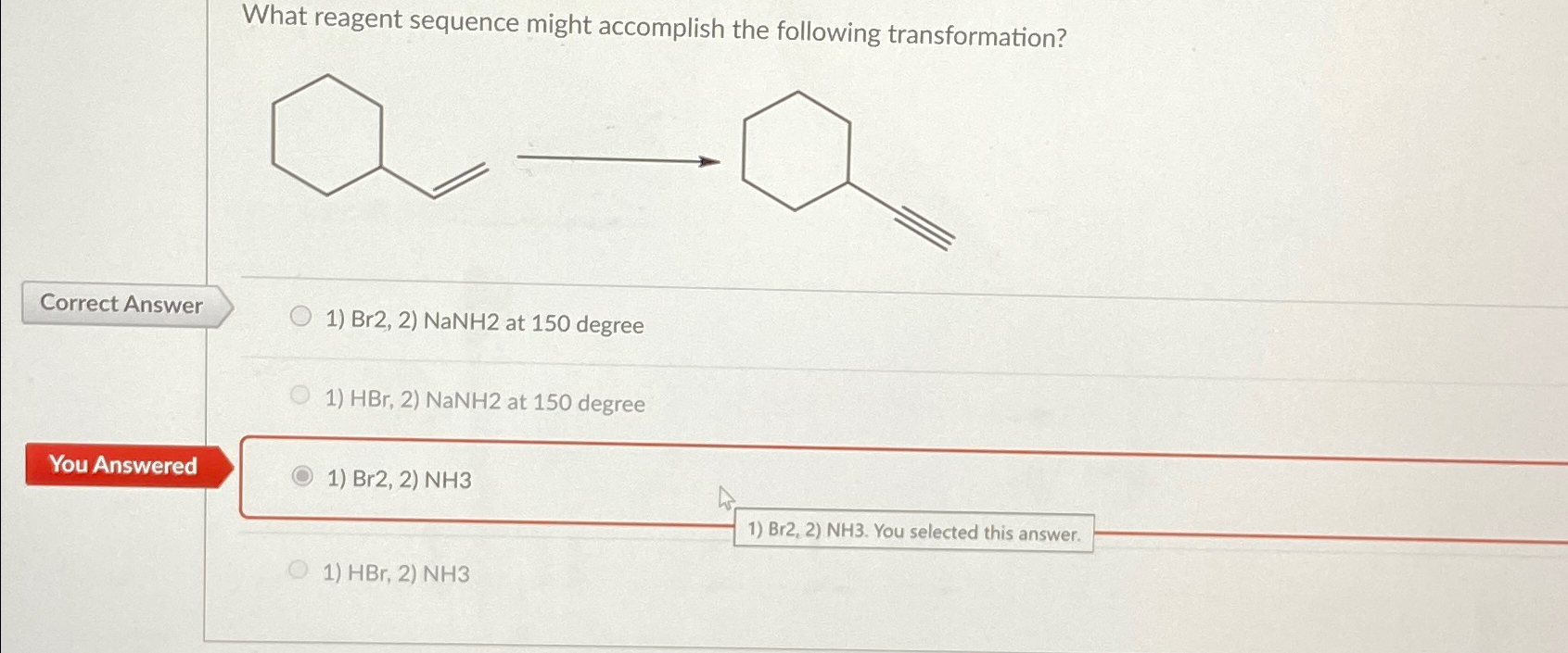 Solved What reagent sequence might accomplish the following | Chegg.com