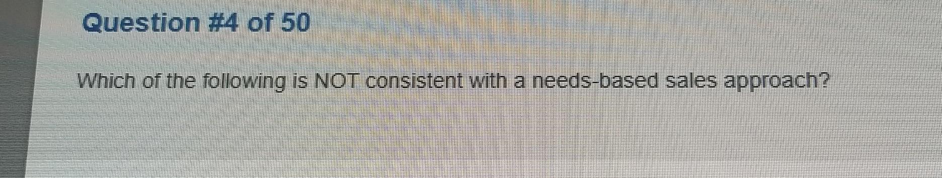 Solved Question #4 ﻿of 50Which of the following is NOT | Chegg.com
