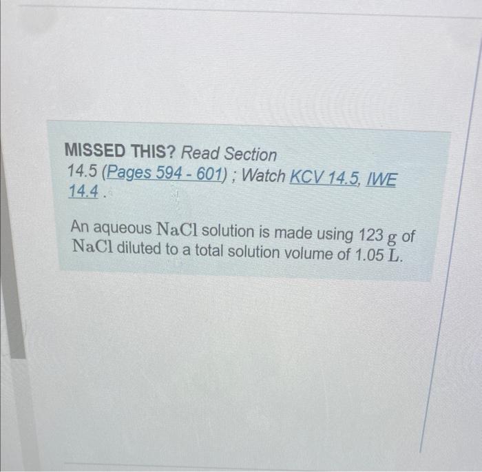 Solved MISSED THIS? Read Section 14.5 (Pages 594 - 601) ; | Chegg.com