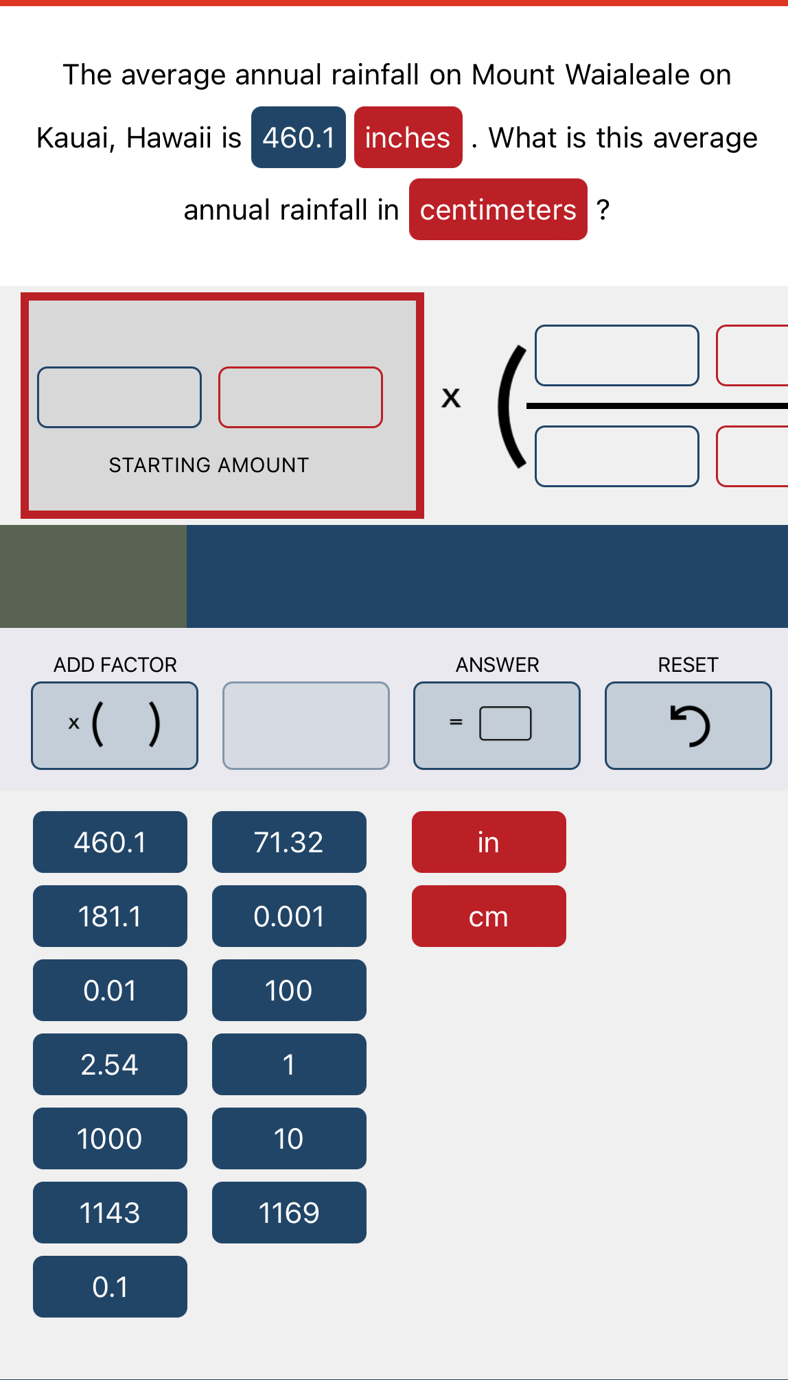 Solved The average annual rainfall on Mount Waialeale | Chegg.com
