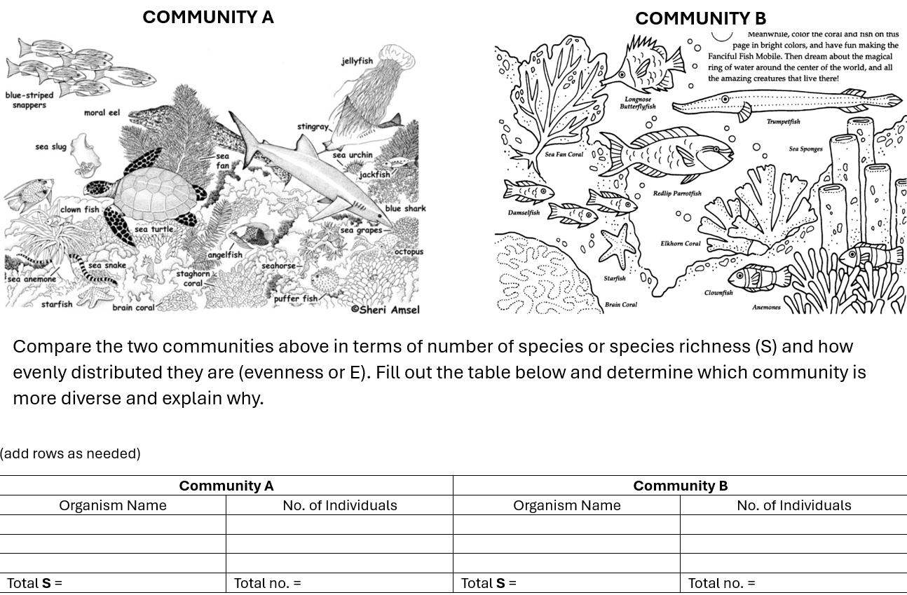 Solved COMMUNITY ACOMMUNITY BCompare the two communities | Chegg.com