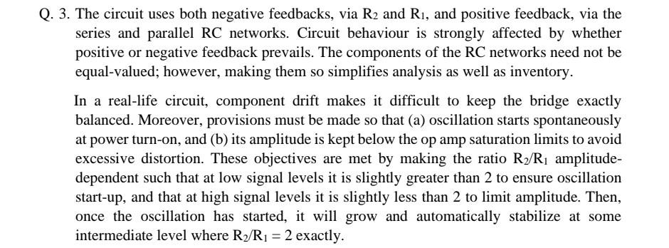 Solved Q. 1. Design an astable multivibrator with f0=50KHz | Chegg.com