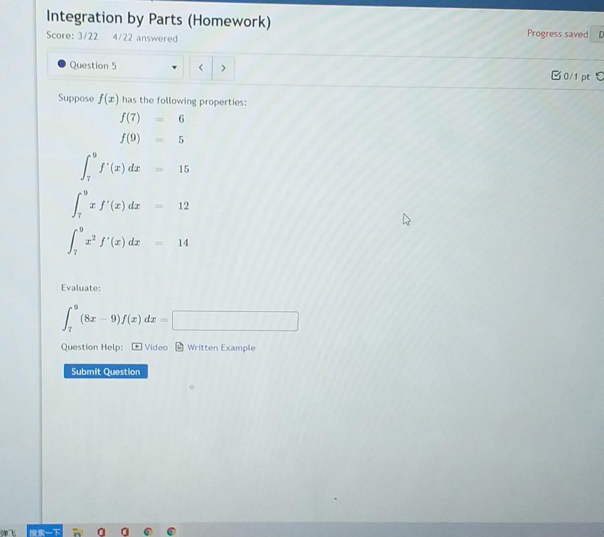 Solved Suppose f(x) has the following properties: | Chegg.com