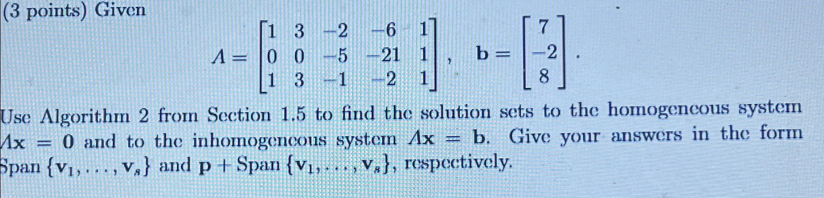 Question | Chegg.com