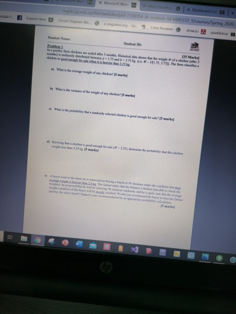 Solved U MUST Wort BD x Microsoft Word BOX https://mybba | Chegg.com