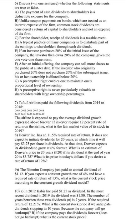 Solved 2:02 Assignment4.docx FINANCIAL MANAGEMENT Answer the | Chegg.com