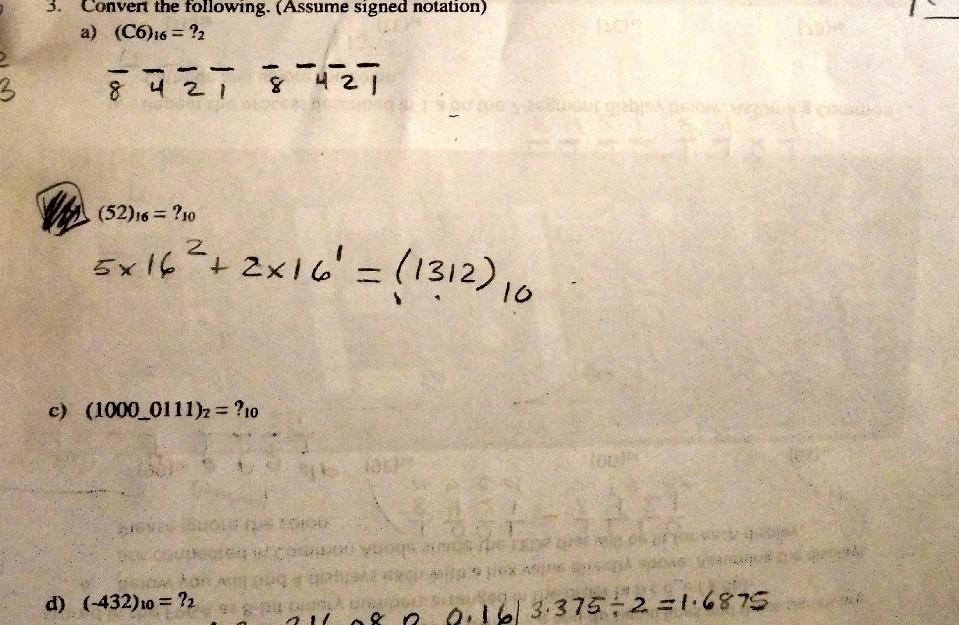 Solved compute the following in the base shown and in base | Chegg.com
