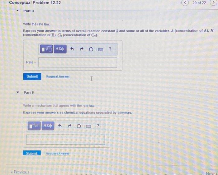 Solved The relative rates of the reaction 2 A+C2→2AC in | Chegg.com