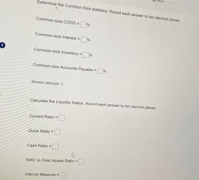 Solved Newman Electronics.Common-size COGS = % Common-size | Chegg.com
