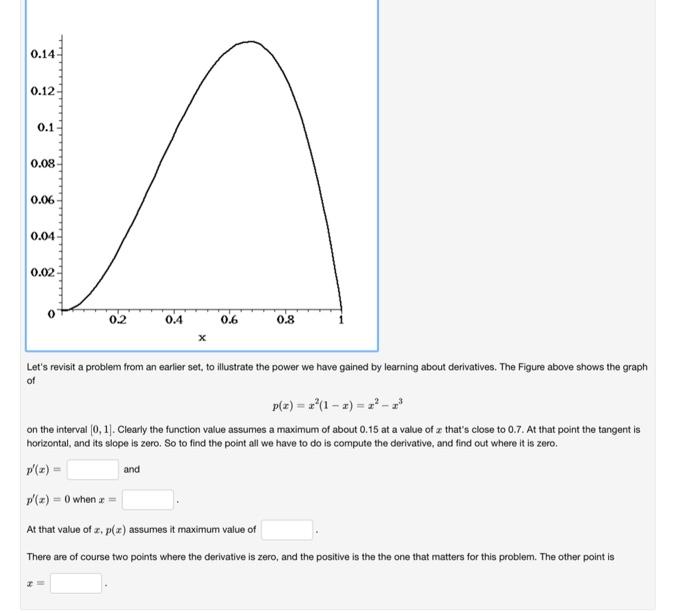 Solved Let's revisit a problem from an earlier set, to | Chegg.com