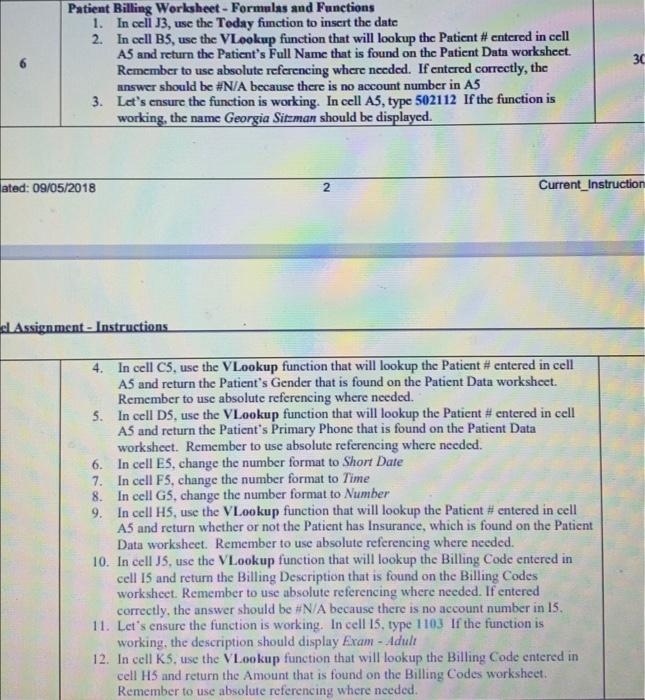 Solved 4. In cell C5, use the VLookup function that will | Chegg.com