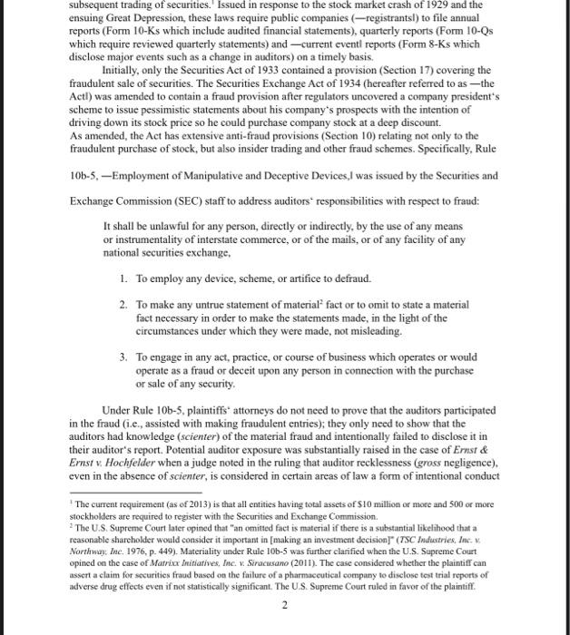 HealthSouth, Inc:: An Instructional Case Examining | Chegg.com