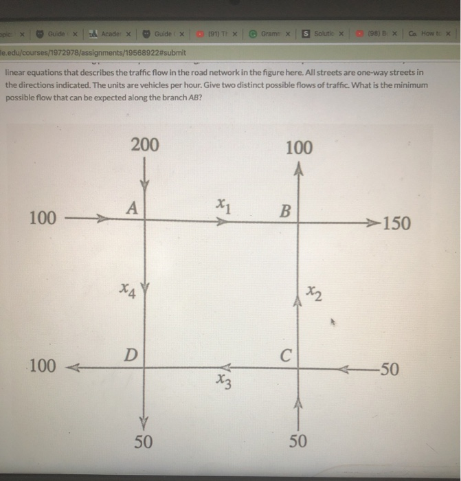linear algebra class.Construct a system of linear | Chegg.com
