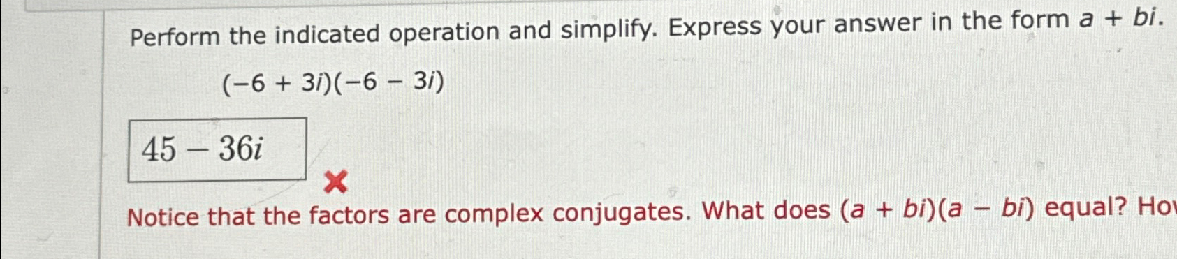 Solved Perform the indicated operation and simplify. Express | Chegg.com
