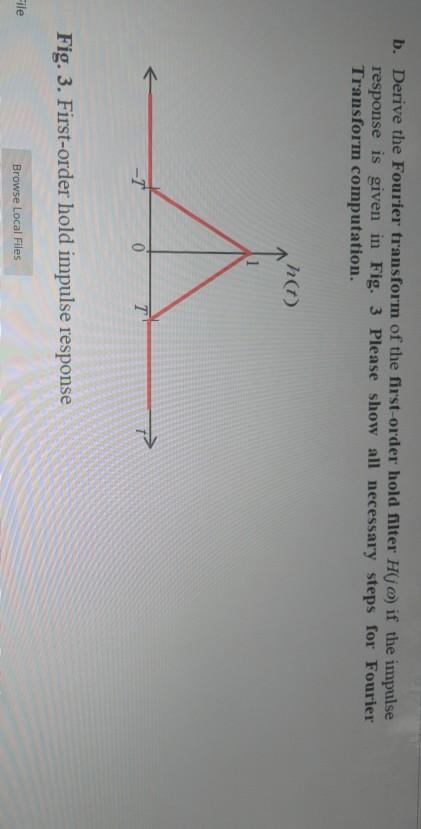 Solved 2. Consider the simple impulse-train sampling where | Chegg.com Solved 2. Consider the simple impulse-train sampling where | Chegg.com