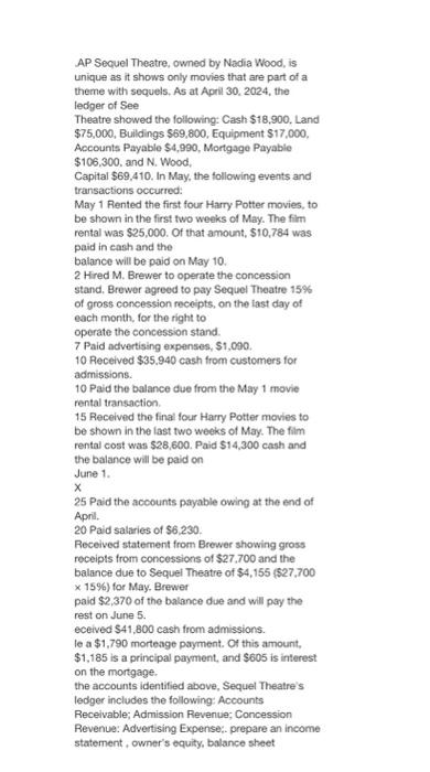 Solved journalize the may transactionspost the may journal | Chegg.com Solved journalize the may transactionspost the may journal | Chegg.com