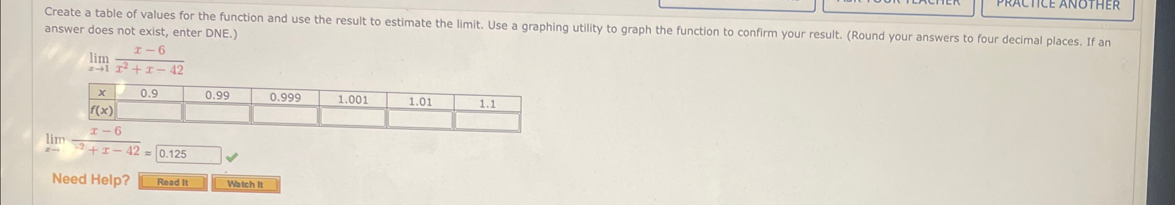 Solved Create a table of values for the function and use the | Chegg.com