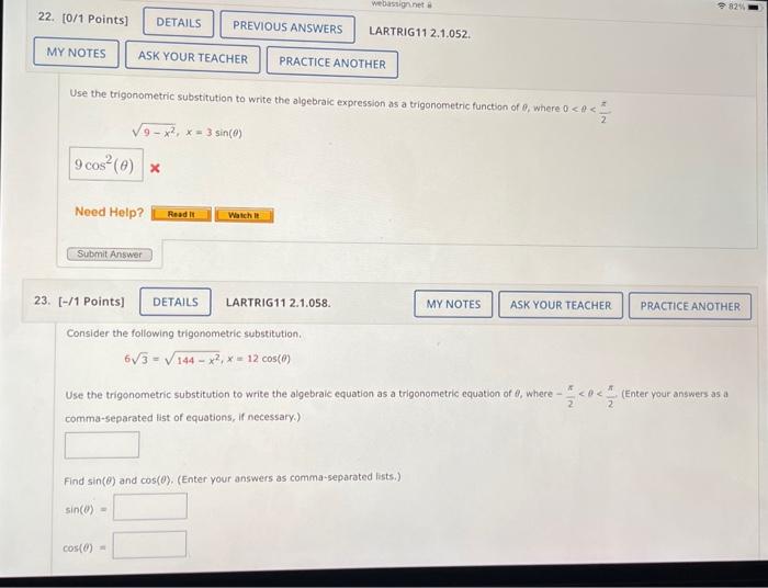 Solved could you give me the answer for 22 and 23? thabk you | Chegg.com
