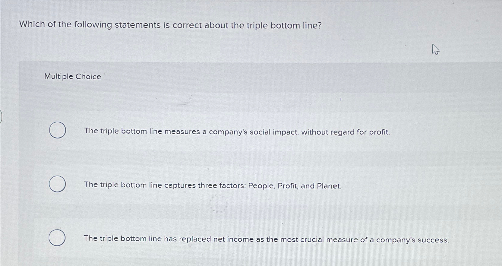 Solved Which of the following statements is correct about | Chegg.com