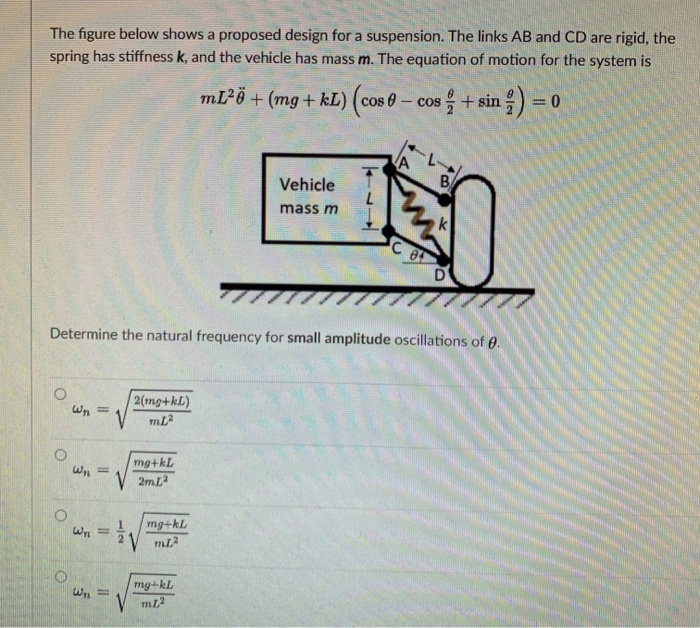 Solved The figure below shows a proposed design for a | Chegg.com