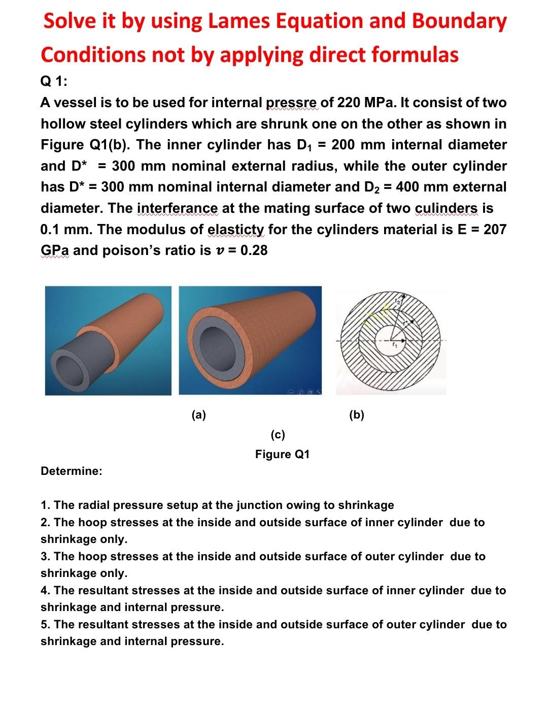 Solved Please solve it By using Lames Equation and By using | Chegg.com