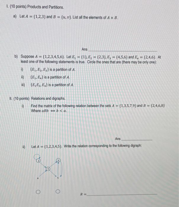 Solved a) Let A={1,2,3} and B={u,v}. List all the elements | Chegg.com Solved a) Let A={1,2,3} and B={u,v}. List all the elements | Chegg.com