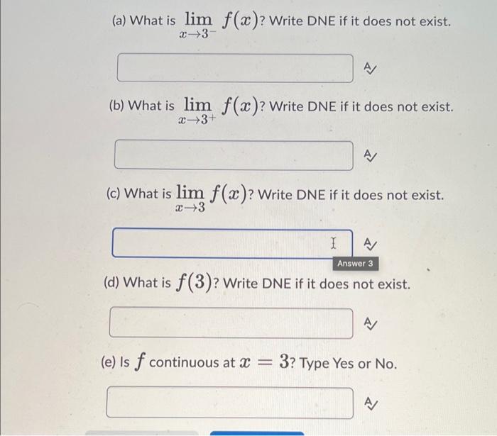 Solved Question 27 (5 points)(a) What is limx→0−f(x) ? Write | Chegg.com