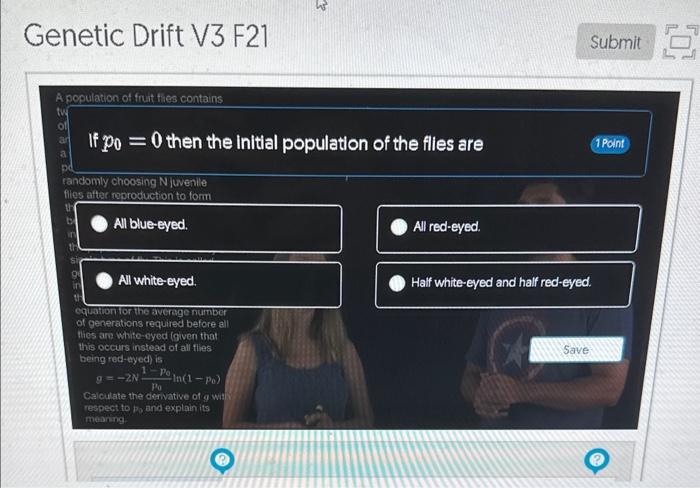 Genetic Drift V3 F21 | Chegg.com