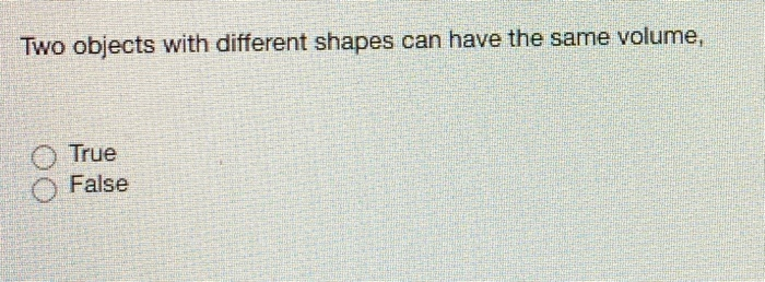 Solved I you have in your hand two identical objects (same | Chegg.com
