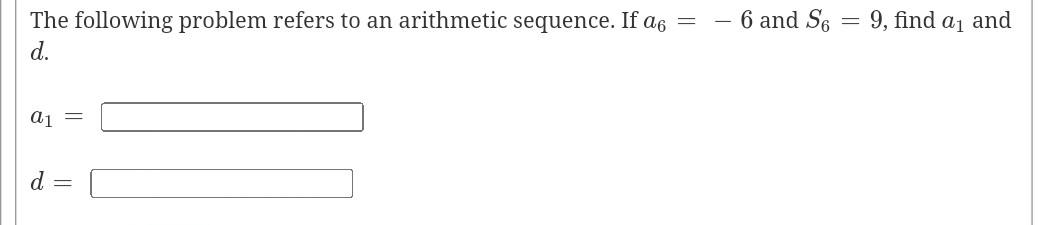 Solved The following problem refers to an arithmetic | Chegg.com