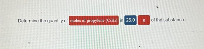 Solved Determine the quantity of in of the substance. | Chegg.com