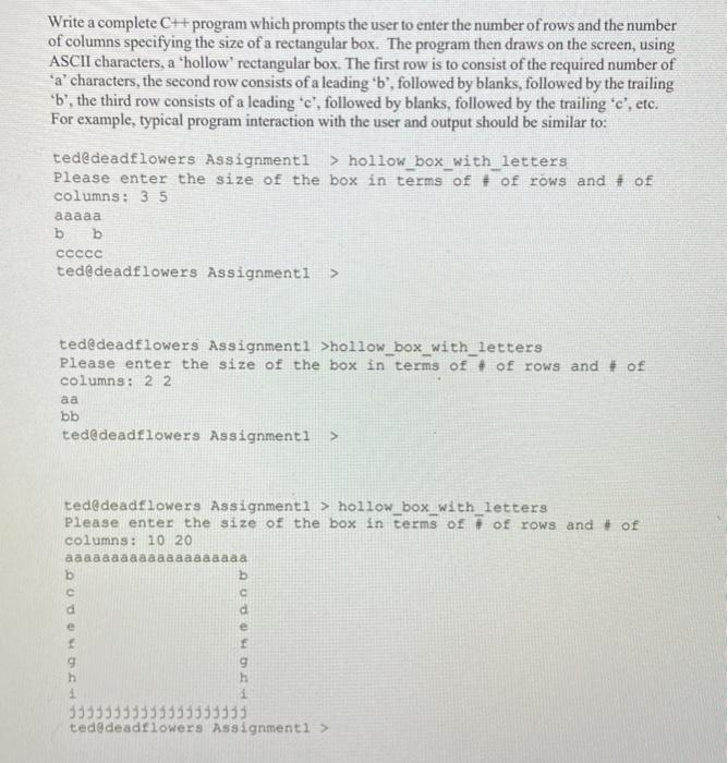 Solved Write a complete C++ program which prompts the user | Chegg.com