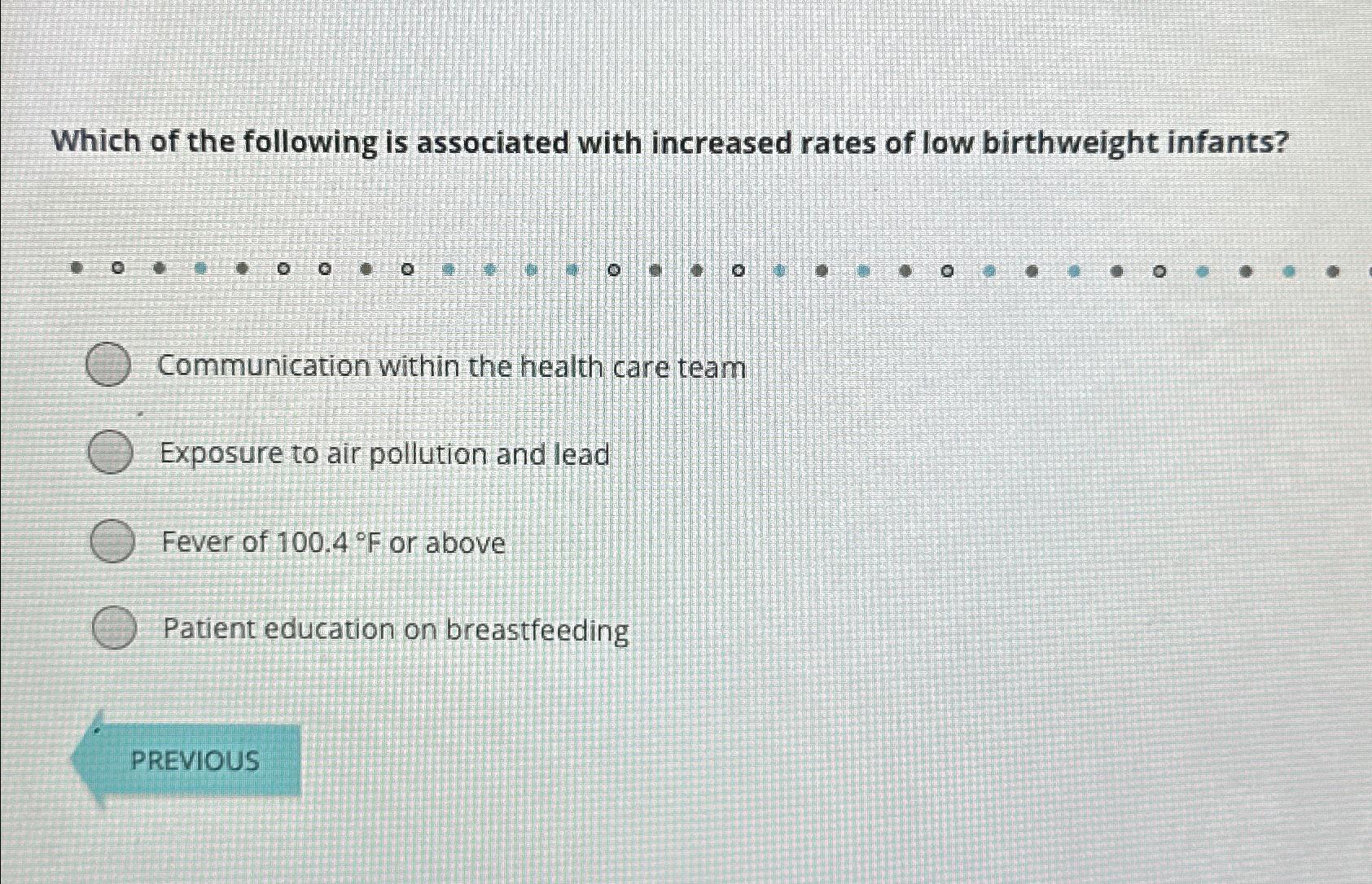 Solved Which of the following is associated with increased | Chegg.com