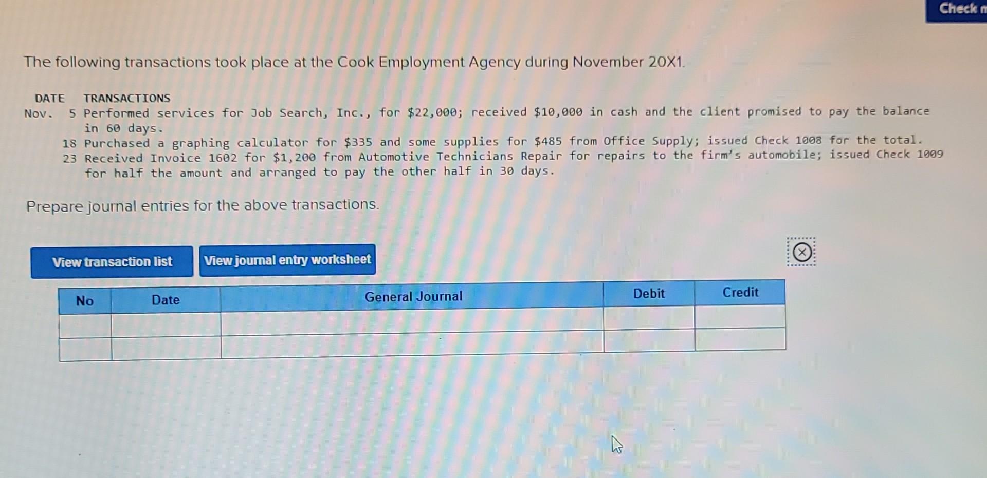 Solved Exercise 4.4 (Algo) Compound journal entries. LO 4−2 | Chegg.com