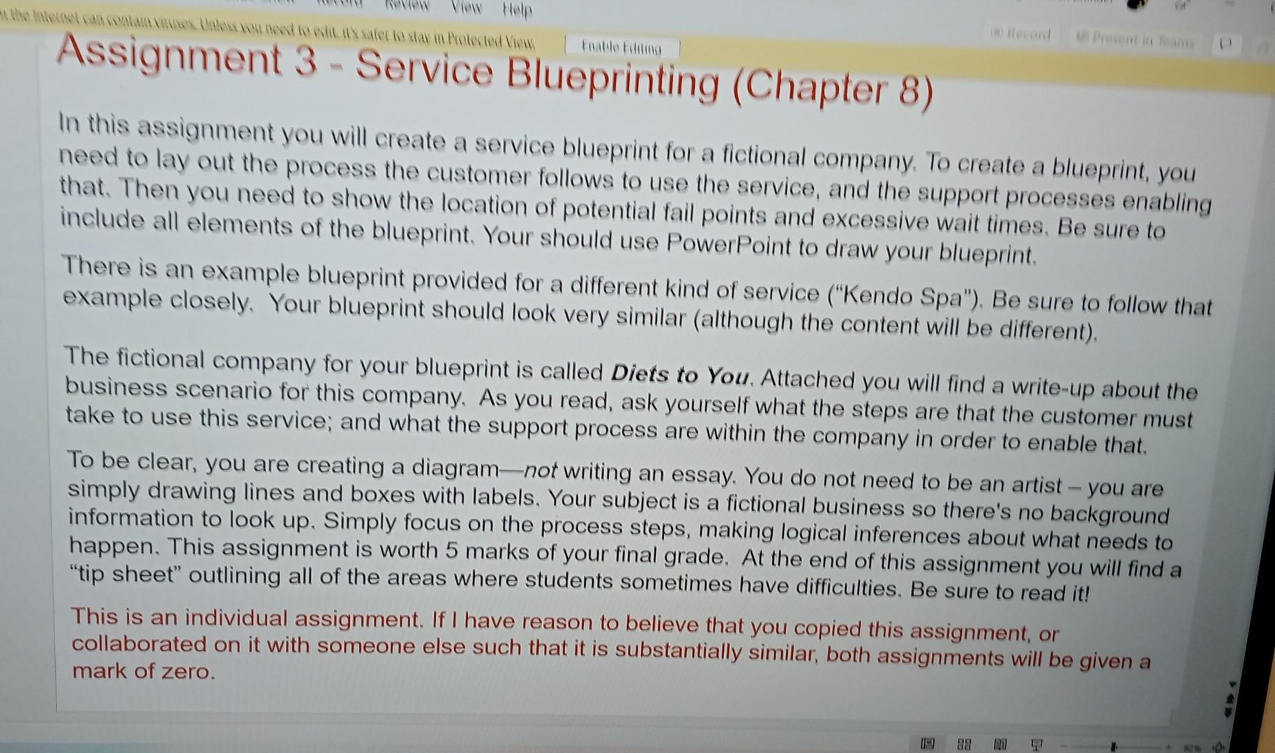Solved In this assignment you will create a service | Chegg.com