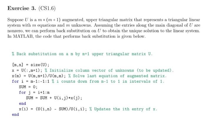 Solved matlab questionsapplied matrix algebra(the exercise 3 | Chegg.com
