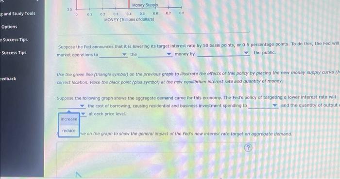 Solved grich by the grey star mymoberSuppose the fed | Chegg.com