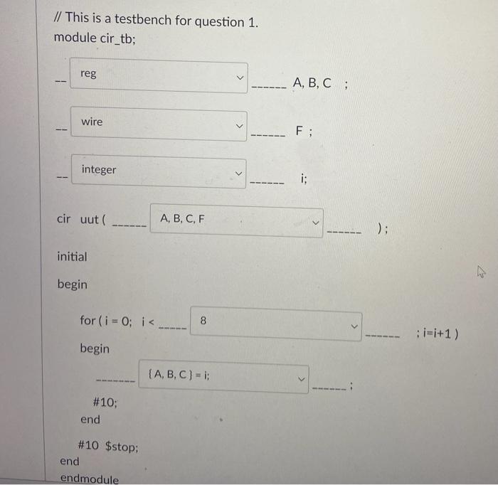 Solved A B HSB、 Design the above circuit in Verilog by | Chegg.com