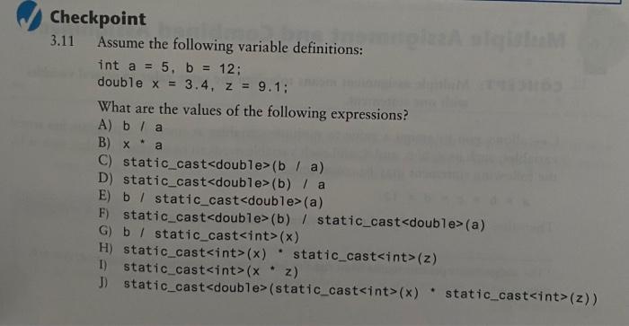 Solved 3.8 Write C++expressions for the following algebraic | Chegg.com