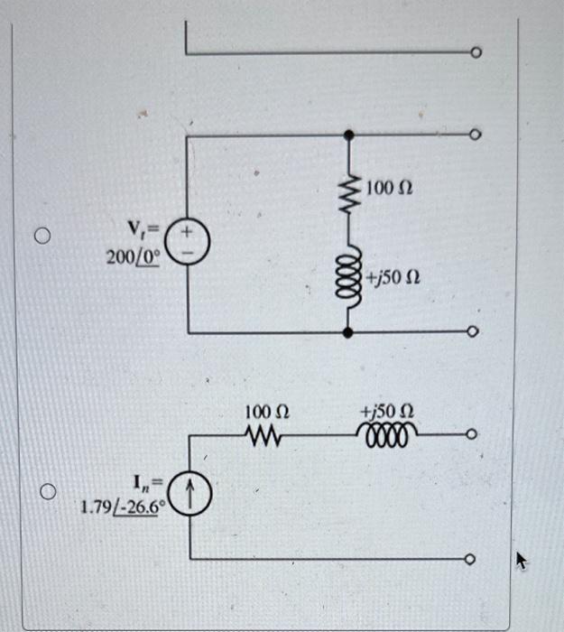 Solved Select the correct Thévenin equivalent circuit for | Chegg.com