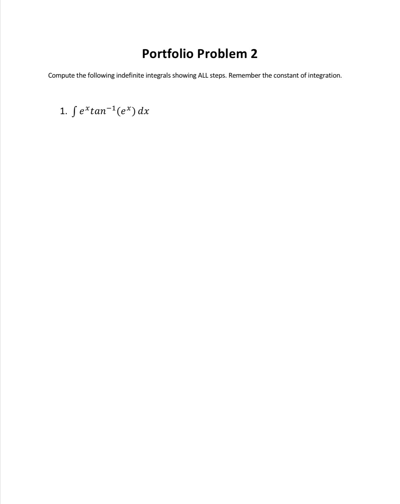 Solved Show all steps pleasePortfolio Problem 2Compute the | Chegg.com