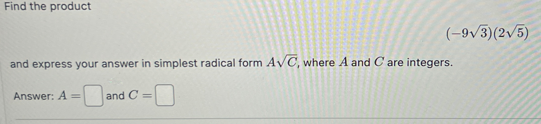 Solved Find the product(-932)(252)and express your answer in | Chegg.com