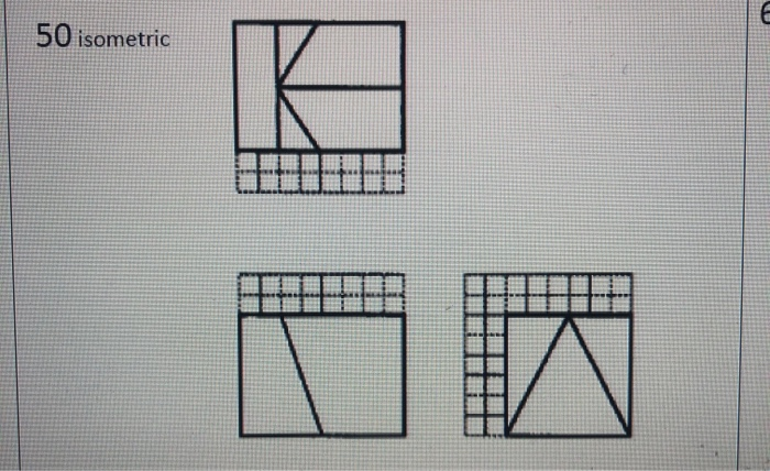 Solved Fall Lab 4 Sketch pictorials of the following objects | Chegg.com