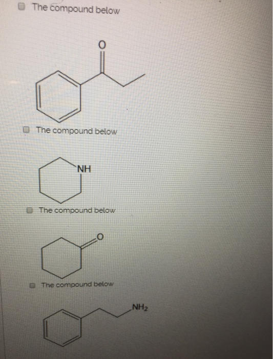 Solved [H] The compound below NH2 HỌN The compound below The | Chegg.com