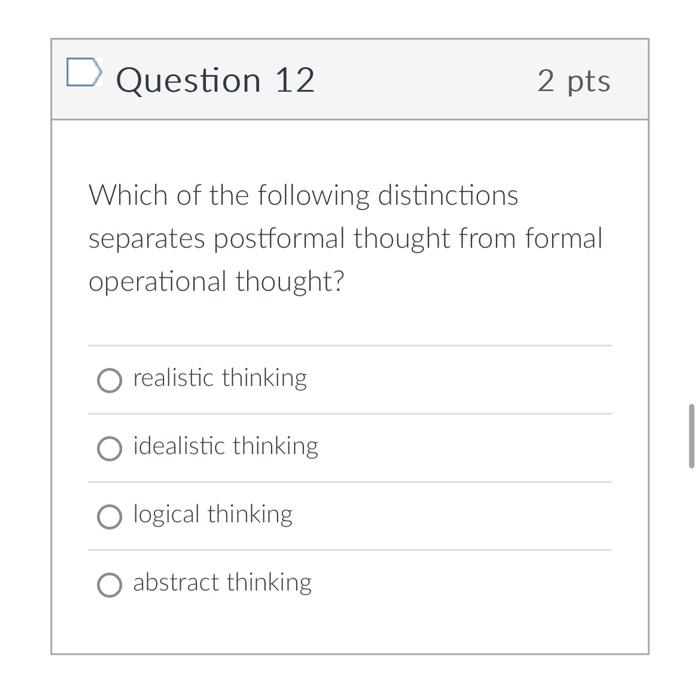 Solved Question 6 2 pts An individual who has always been a | Chegg.com