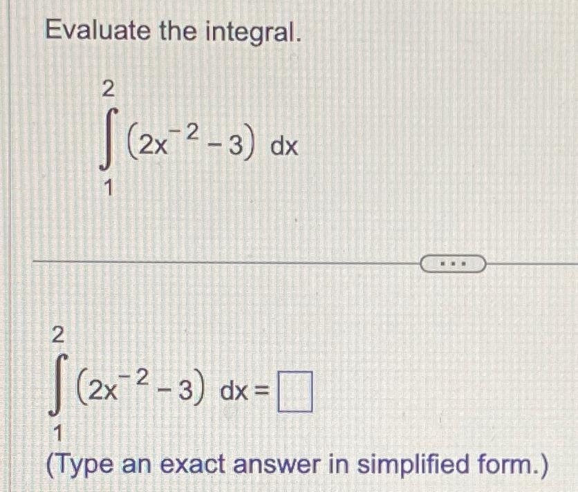Solved Evaluate the | Chegg.com