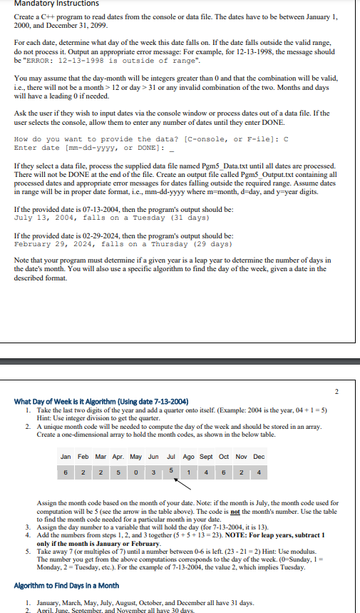 Solved Please complete in C++ ﻿programming | Chegg.com
