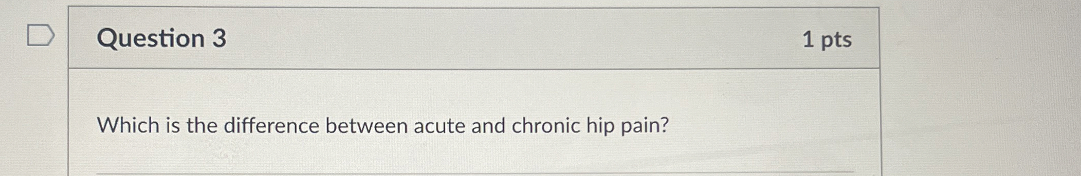Solved Question 31 ptsWhich is the difference between acute | Chegg.com Solved Question 31 ptsWhich is the difference between acute | Chegg.com