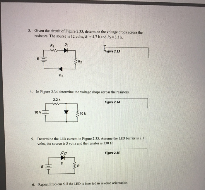 Solved 1 For The Circuit Of Figure 2 32 Determine The